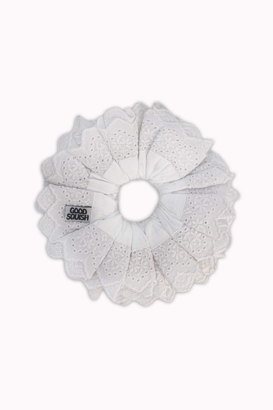 Queen Squish White | Hair Accessories & Scrunchies | Good Squish
